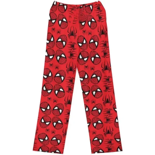 Miniso Hello Kitty Spider-Man Cotton Loose Ladies Pajama Pants Pyjamas ...