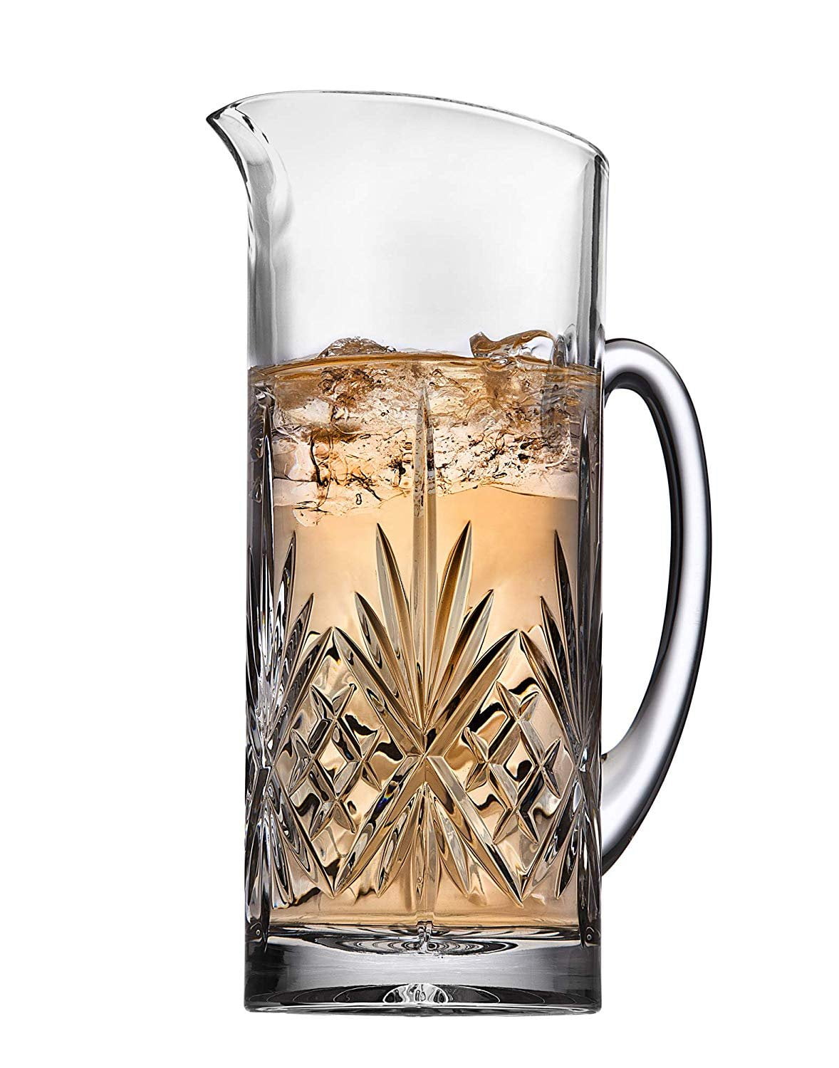 Dublin Collection Beverage Pitcher Carafe Cocktail Bar Mixing Glass 34oz