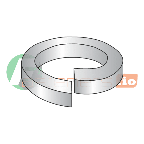 3/8" Heavy Split Lock Washers / 18-8 Stainless Steel / Outer Diameter ...