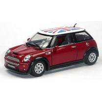 5" Kinsmart Mini Cooper S Diecast Model Toy Car 1:28 Red - Walmart.com