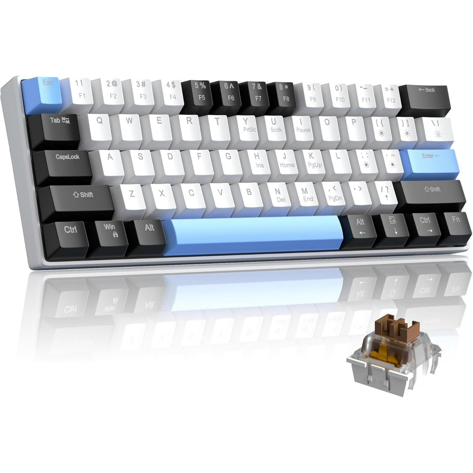 Click here for Nobrand 60 Percent Mechanical Gaming Keyboard  Gra... prices