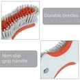 Smart Design Heavy Duty Scrub Brush - Contoured Shape with Non-Slip ...
