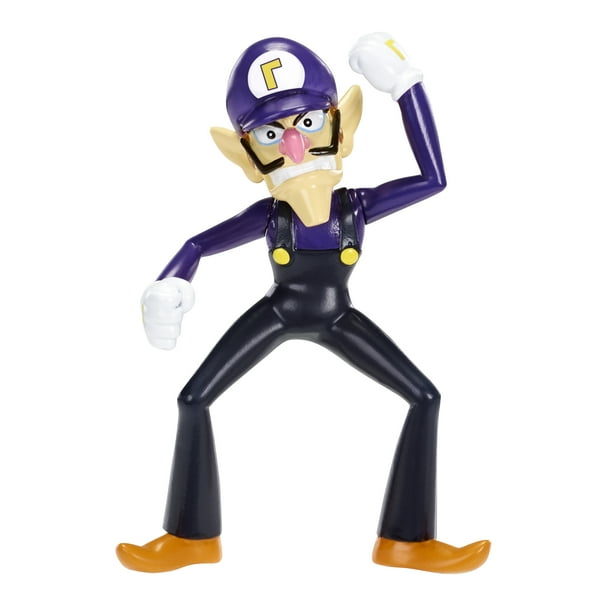Nintendo 2.5" Limited Articulation Waluigi - Walmart.com - Walmart.com