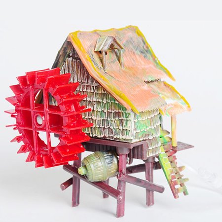 Aquarium Windmill,Aquarium Big Water Wheel Landscaping,Pneumatic ...