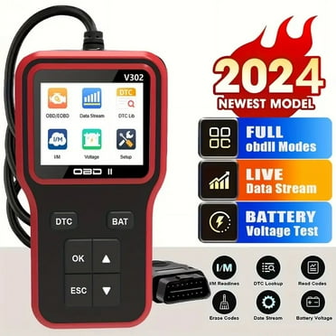 Hyper Tough HT100 Code Reader, 1996 & Newer OBD2 Vehicles, Free Fix ...