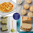 Luvan 2 Packs 12"x17" Stainless Steel Cooling Racks for Baking, Grid ...