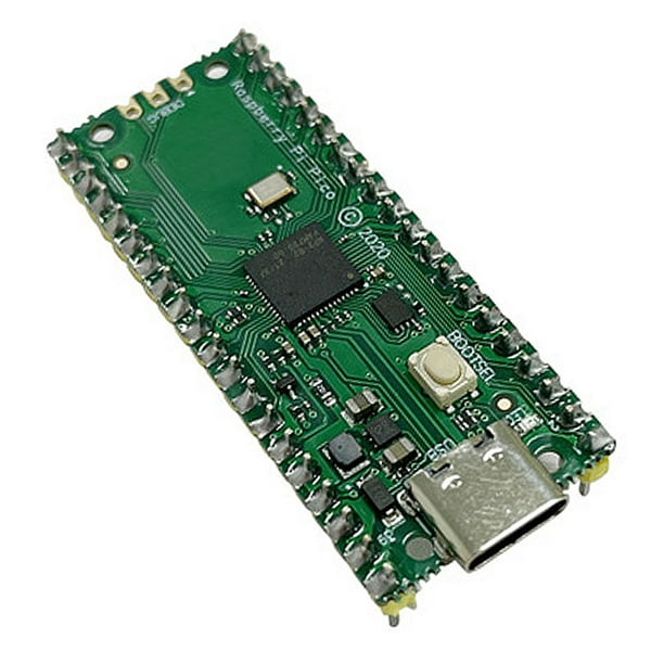 Raspberry Pi Pico Board RP2040 Microcomputadoras de bajo consumo (Green Han TYPE C) | Bodega ...