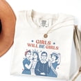 CLOTEX Comfort Colors Shirt Patriotic Feminist Tee Strong American ...