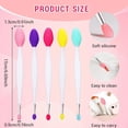 20 count Lip Scrub Brush, Double Sided Lip Exfoliator and Lip Brush, 2 ...