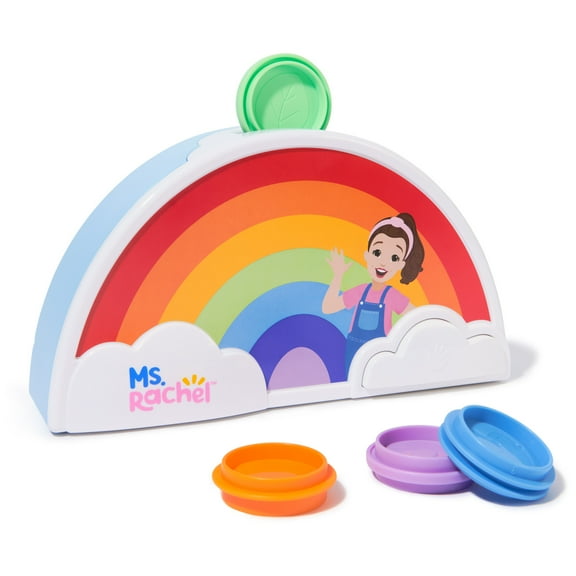 Ms. Rachel Electronic Rainbow Color Sorter with Lights, Music & Sounds ...