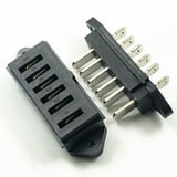 Fule Electric E-Bike 6-Pin Battery Box Discharge Connector Plug - High ...