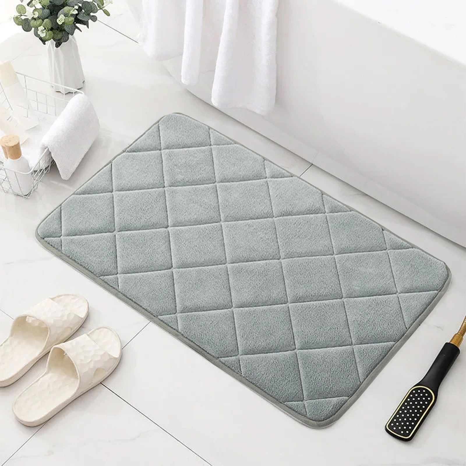Click here for Amzcrzy Bathroom Anti Slip Cushion Carpet Door Mat... prices