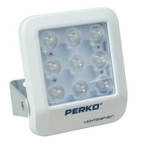 Perko 1617DP2BLK 12" Stealth Series LED Bi-Color Pole Light - Walmart.com