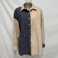 Aellinatey Shackets for Women Button Down Long Sleeve Shirts Plus Size ...