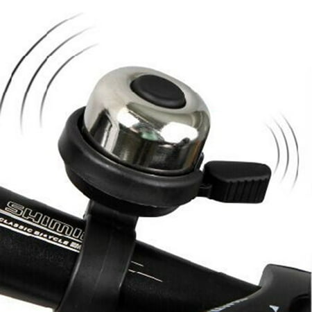 Bike Bell Bicycle Bell (Silver), Bike Bells for Adults and Kids, Crisp ...