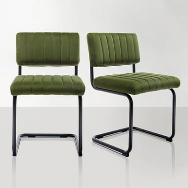 Art Leon Dining Chairs Set of 2, Rattan Upholstered Kitchen Chair with ...