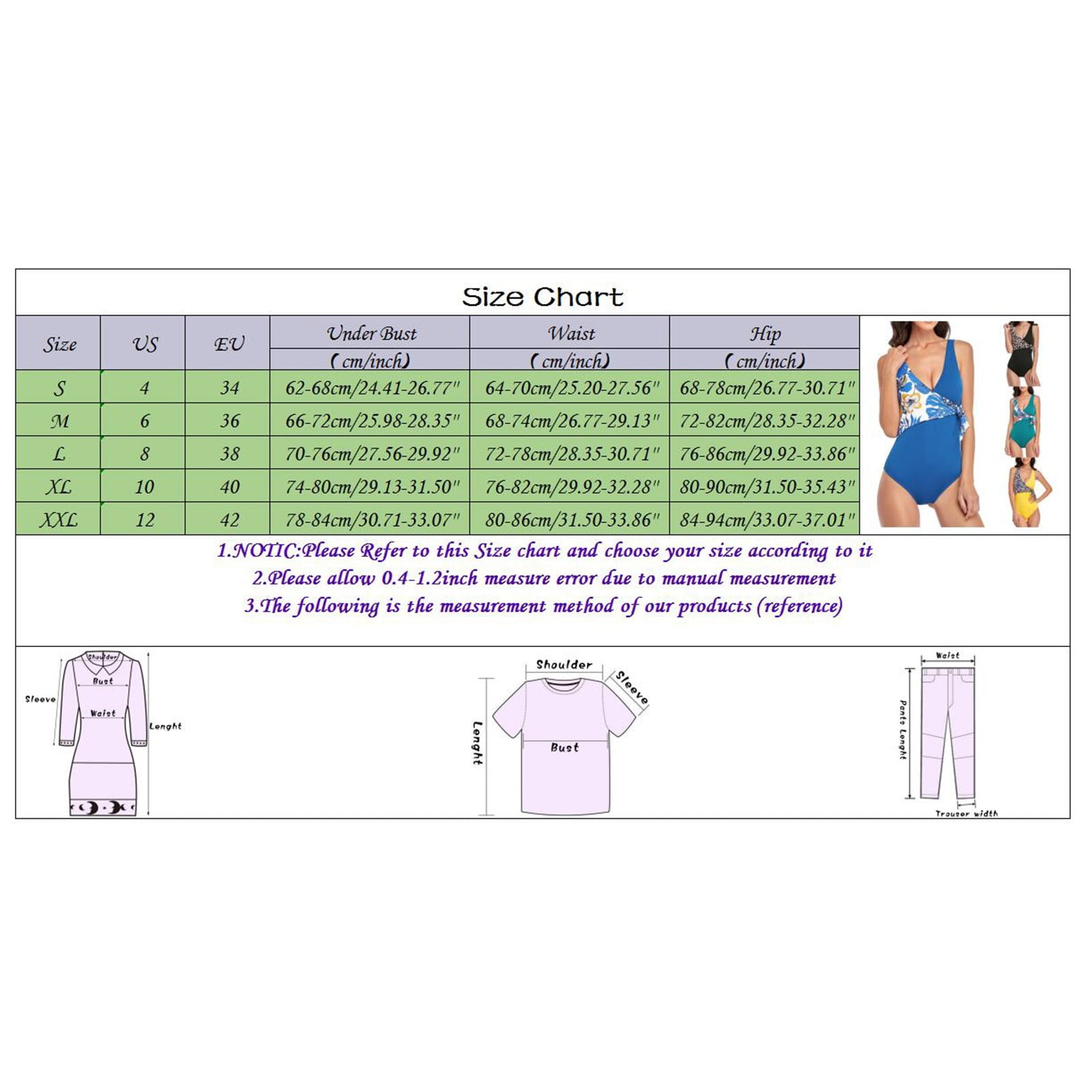 Gubotare Swimsuit Women Tummy Control Liquid Metallic Glitter One Piece