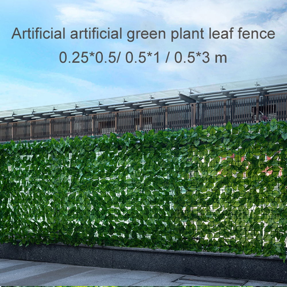 Heflashor Artificial Privacy Fence, 19.6x39.3in Artificial Hedges Fence ...