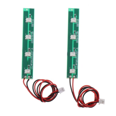 2x RC X450.0014 Led Light Bar Board for WLTOYS XK X450 RC Aircraft ...