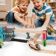 Electric Remote Trains Toy for Wooden Track, Remote Control & Motorized ...