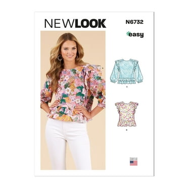 New Look Sewing Pattern 6229 Misses Dresses, Size A (8-10-12-14-16-18 ...