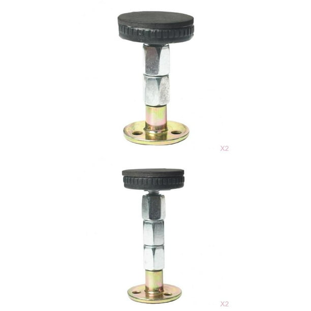 4 Packs vibration Headboard Plug with Adjustable Threaded Bed Frame ...