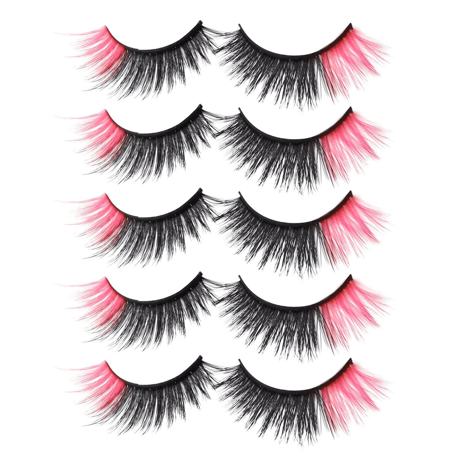 HSMQHJWE Reusable Adhesive Eyelashes Eye Tail Color Imitation Eye ...