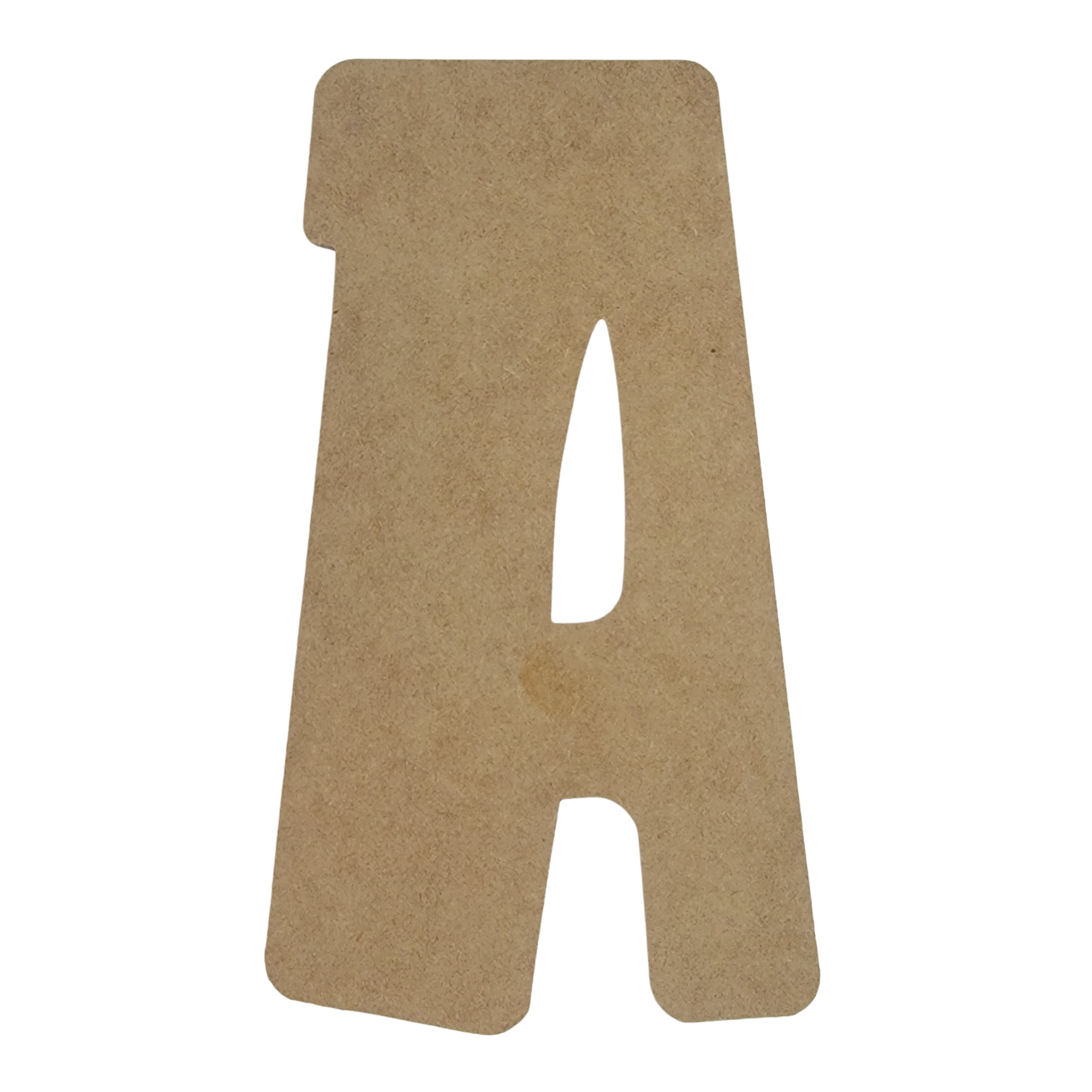 Wooden Letter Unfinished, Kid Zone Font, Craft Cutout - Walmart.com