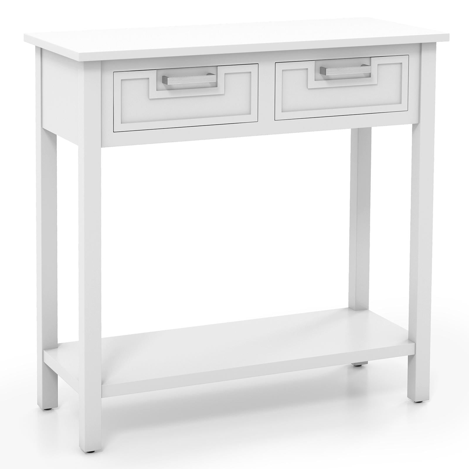 Click here for Giantex Console Table  Sofa Table W/2 Drawers & Bo... prices