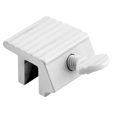 Sliding Window Lock, 1/2 in., Diecast Construction, White, For Vinyl ...