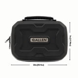 Allen Company Exo Lockable Hardshell 9" Handgun Gun Case, Black, Foam ...