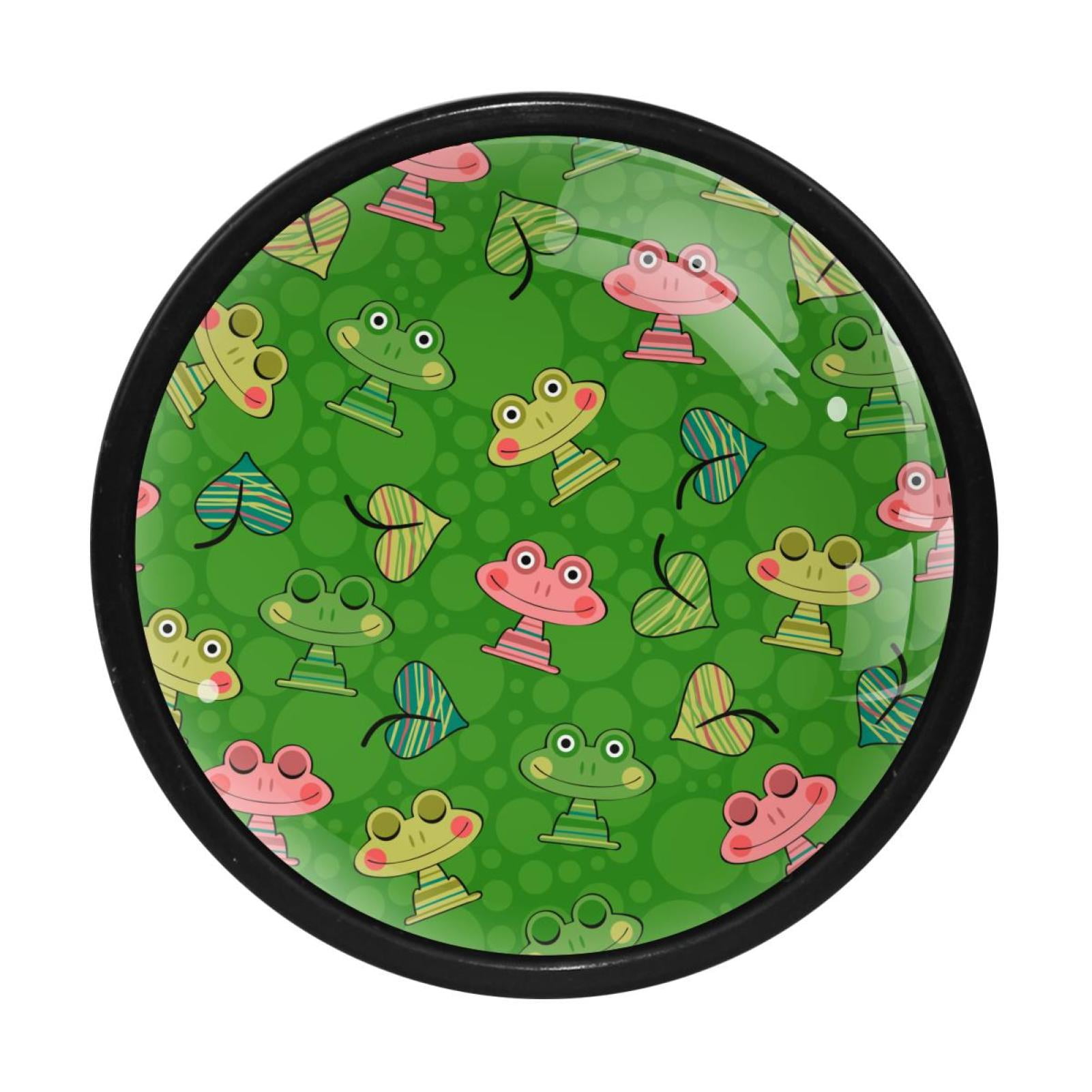 4 Pcs Cartoon Frog Knobs for Kitchen Cabinet Cupboard Dresser Bookcase ...