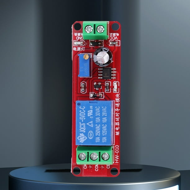 Jianama NE555 Time Relay Shield Module 5/12V Delay Timer Relay Switch ...