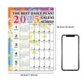 Surpdew The 2025 Planners Giant Annual Poster Features 365 Large Boxes
