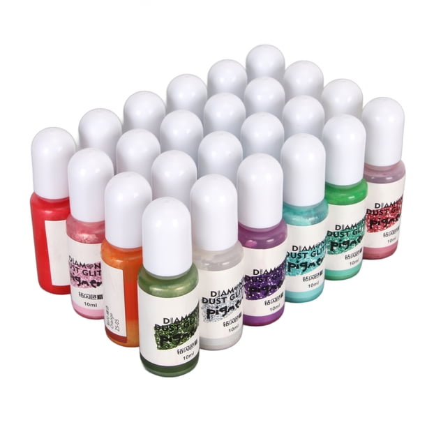 Epoxy Resin Dye, Colorant Epoxy Resin Pigment 24 Colors For Small Resin ...