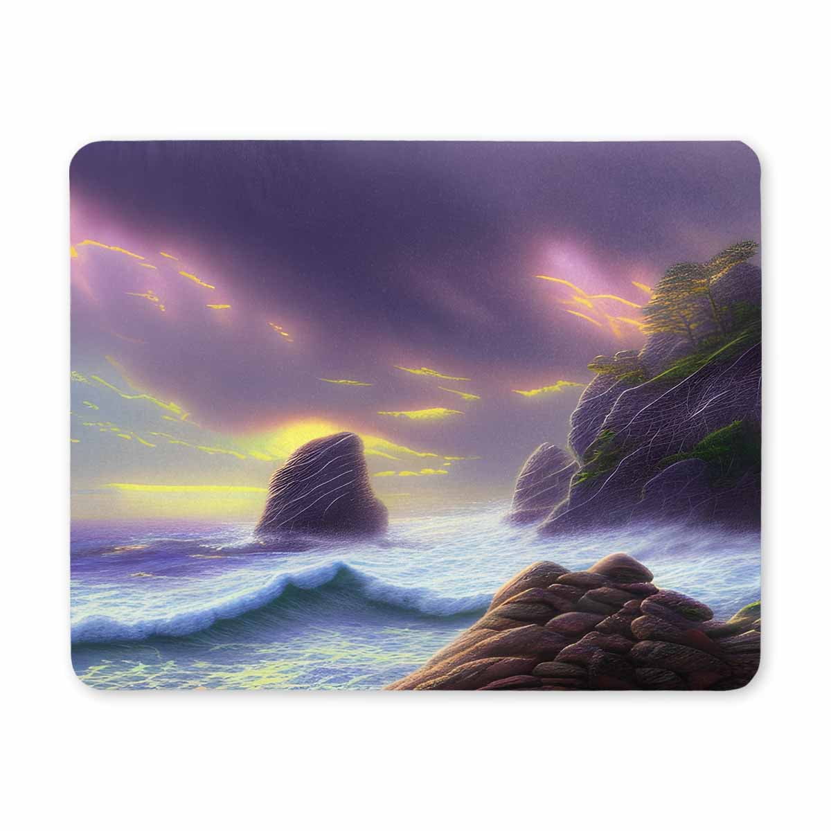 Beach Mouse Pad Non-Slip Waterproof Gaming Mouse Mat Computer Mousepad ...