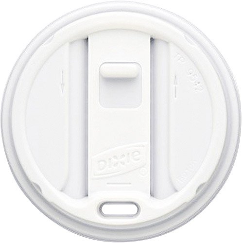 Dixie Smart Top Reclosable Lids for 12 and 16 oz Hot Drink Cups, 100 ...