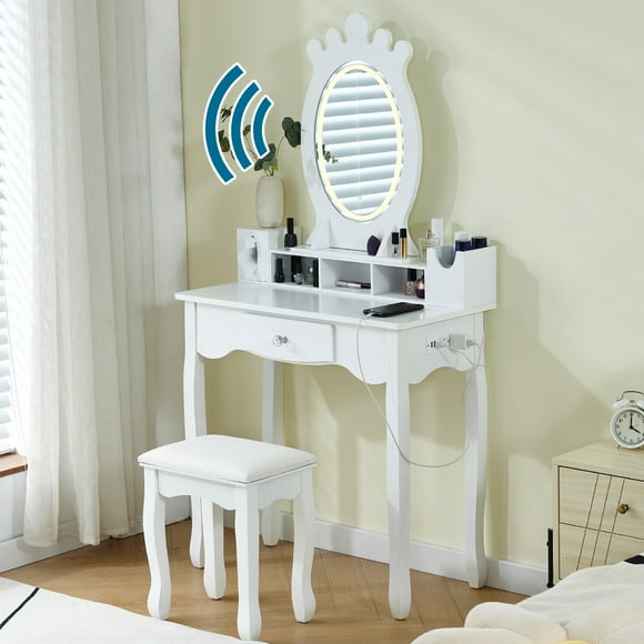 Vanity Table Without Mirror