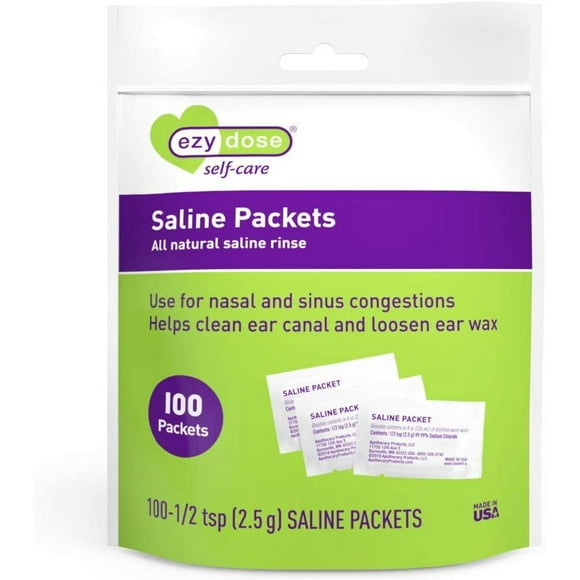 Saline Packets