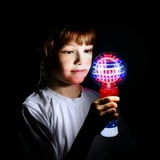 ArtCreativity Light-Up Spinning LED Wand Toy for Kids, Ages 3+, 7.5 in ...
