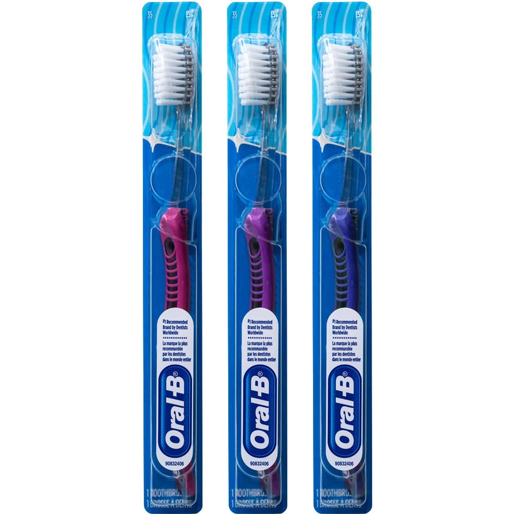 Oral-B Indicator Sensitive Toothbrush, Extra Soft Bristles, Effective ...