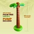 Bedwina Inflatable Palm Tree Decor with Hand Pump Tropical Party ...