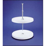 21-in Diameter Brown Wood Rotating Turntable Big Lazy Susan - Walmart.com