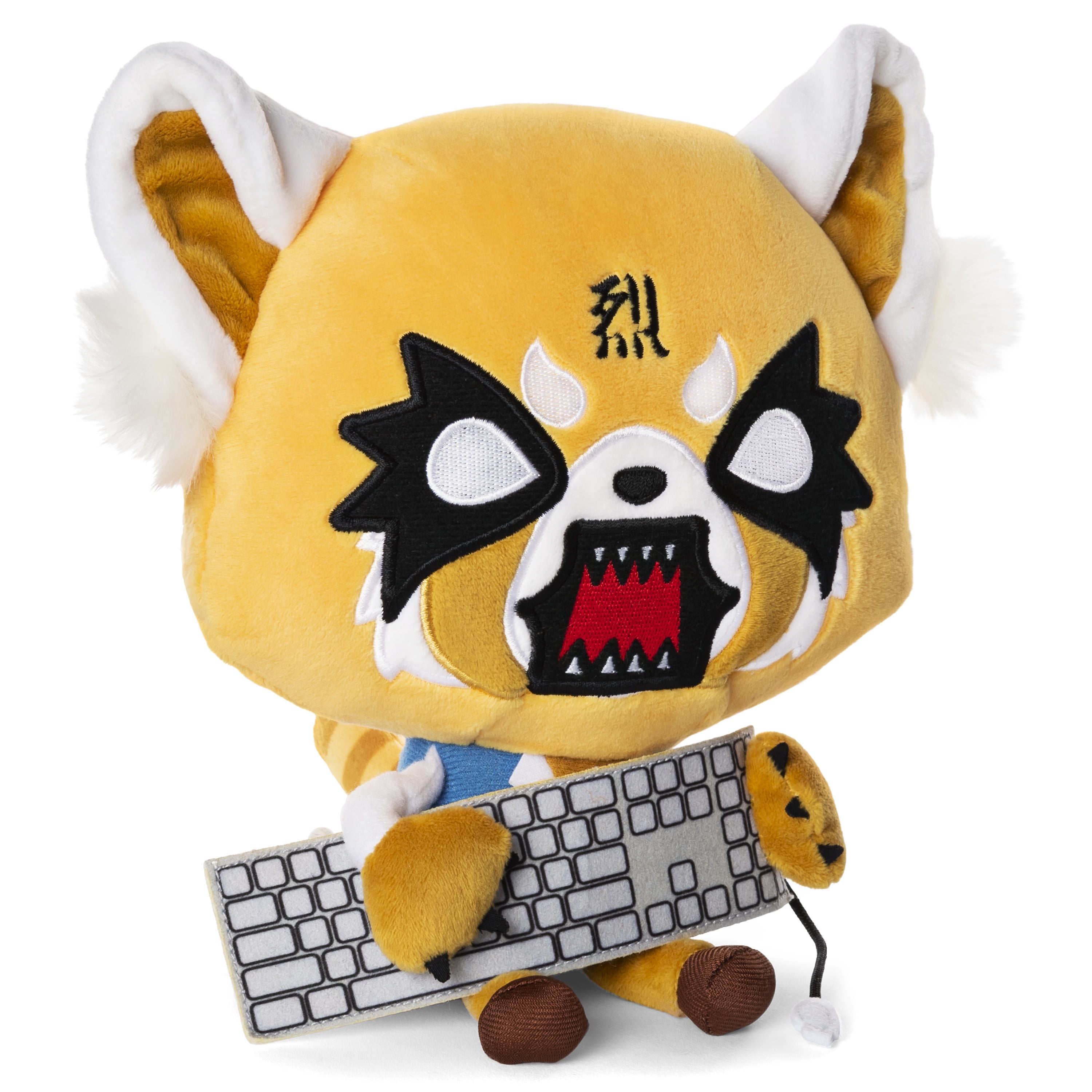 Enesco Aggretsuko Rage Face 12 Inch Collectible Plush with Sound ...