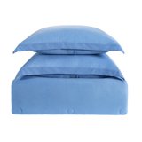 Truly Soft Everyday Solid Jersey Blue Full / Queen Comforter Set ...