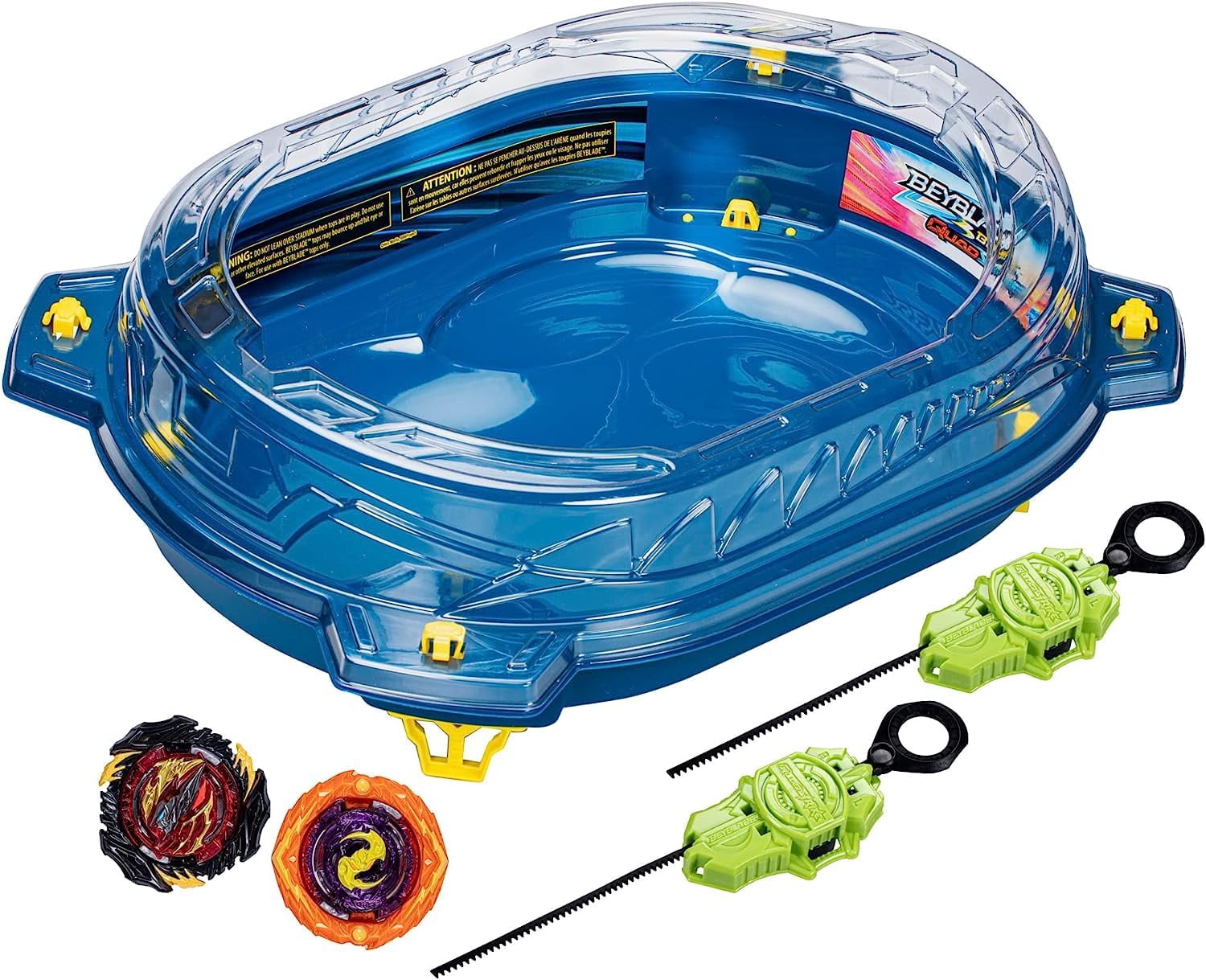 Set de batalla Beyblade Burst QuadStrike Thunder Edge +8 años | Bodega ...