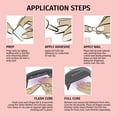 Salon Perfect UV/LED Gel Adhesive Glue for Soft Gel Nail Tips, Nail Art ...