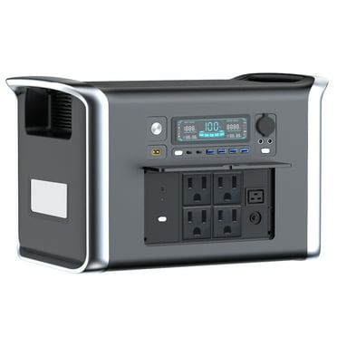 OUPES 2400W Portable Power Station, 2232Wh LiFePO4 Battery, 5x AC ...