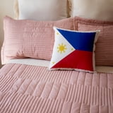 3drose, Flag of the Philippines Filipino Blue Red White with Golden ...