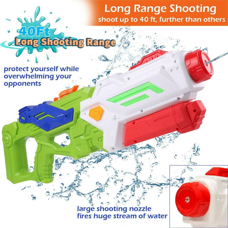 23 Inch Big Water Guns For Kids Adults, Super Squirt Water, 43% OFF